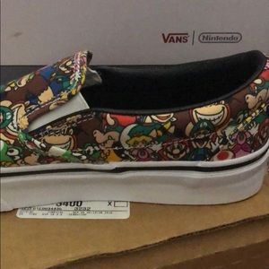 Vans | Shoes | Super Mario Bros Slip On Vans | Poshmark